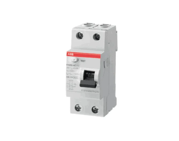 ABB 300mA RESIDUAL CURRENT DEVICES 2 POLE 25/40/63A - RCD - Alpha Volts